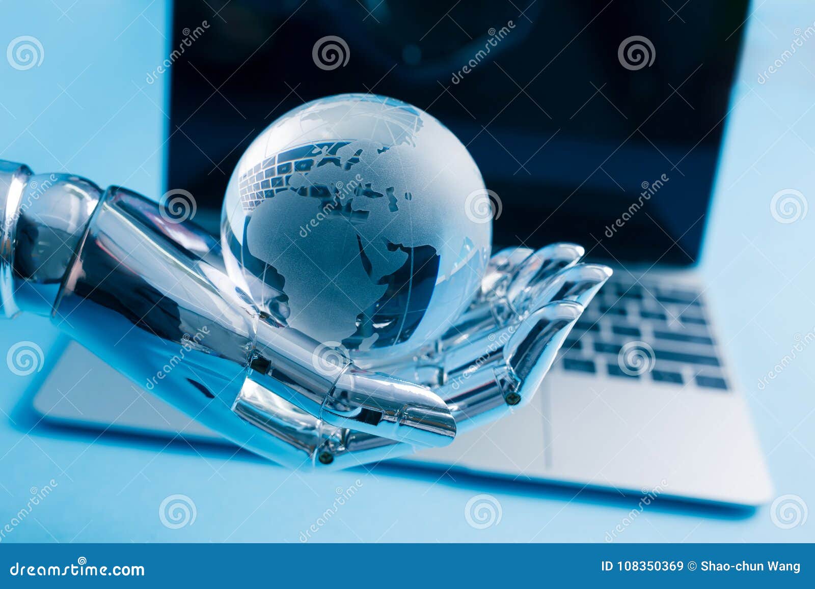 Artificial Intelligence Global Concept Stock Image - Image of ...