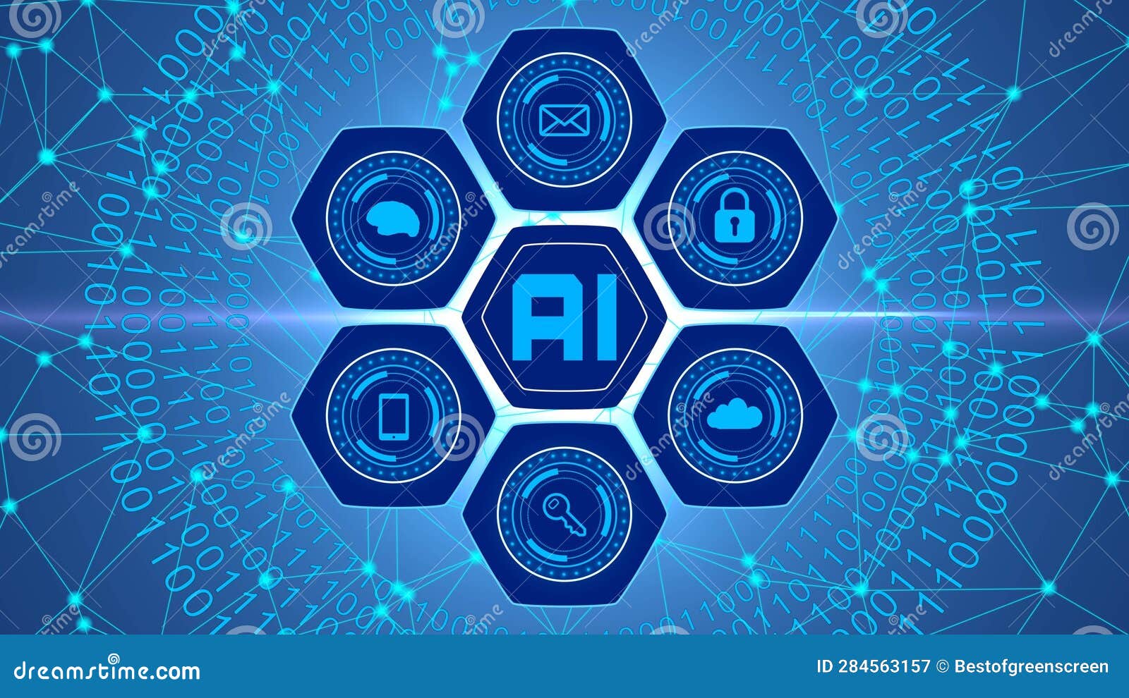 Artificial Intelligence - Global Information Technology Concept ...