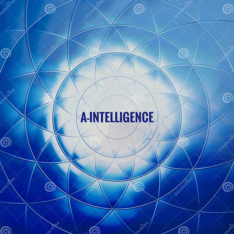 Artificial Intelligence Header Abstract Illustration Background. AI ...