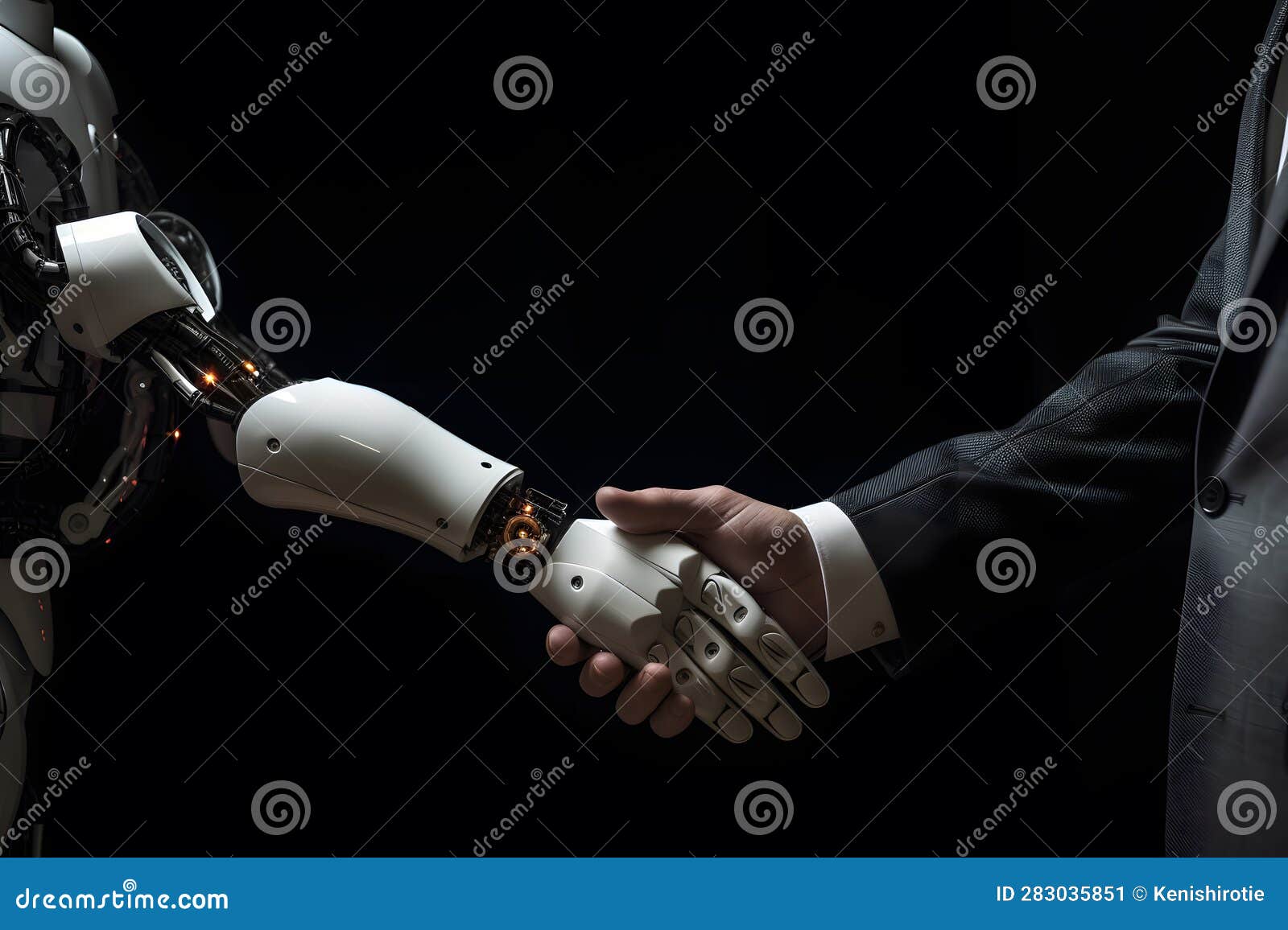 Artificial Intelligence and Human Development Concept, Generative AI ...