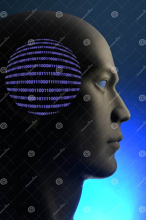 The Artificial Intelligence II Stock Photo - Image of technology ...