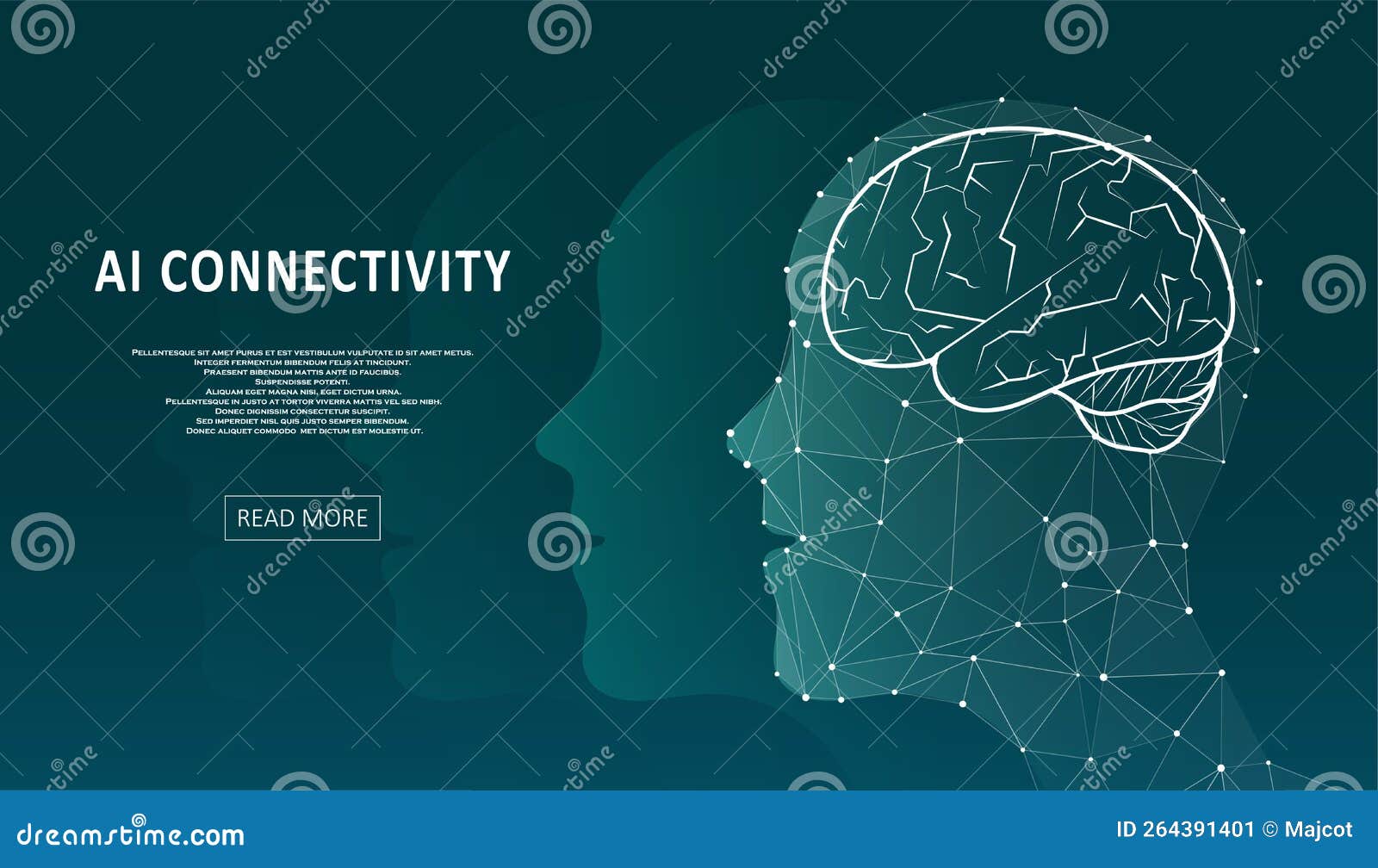 Artificial Intelligence Illustration Stock Vector - Illustration of ...