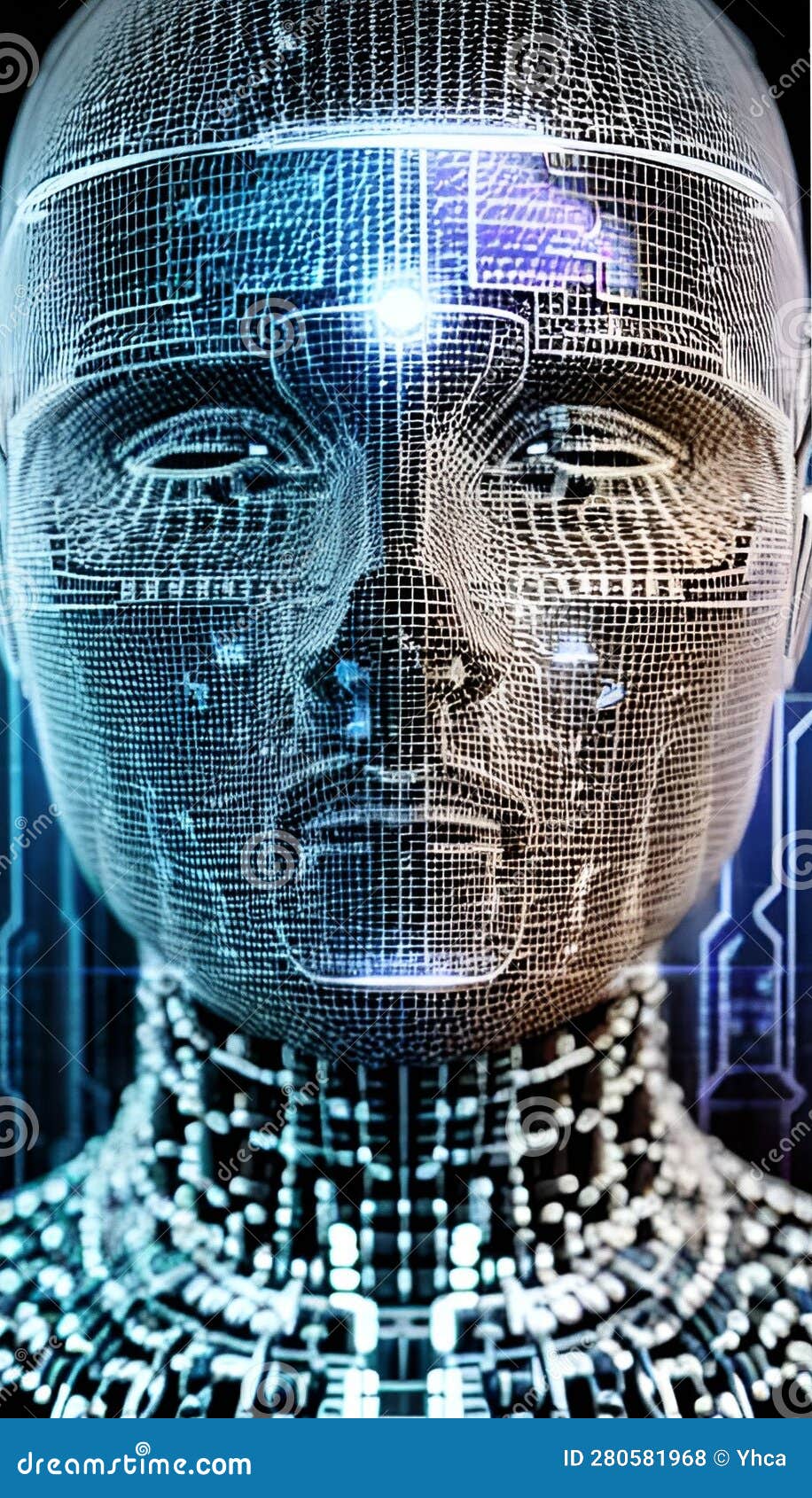 Artificial Intelligence Illustration Artwork Generated Stock ...