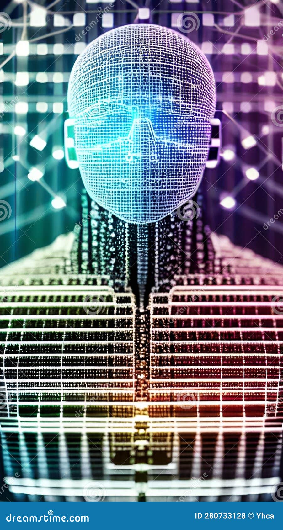 Artificial Intelligence Illustration Computer Algorithm Artwork ...