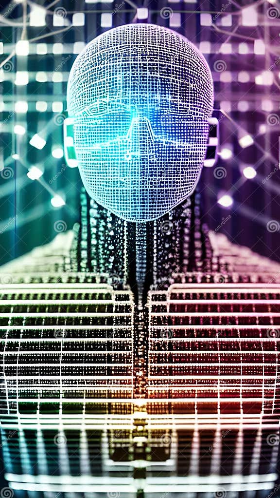 Artificial Intelligence Illustration Computer Algorithm Artwork ...