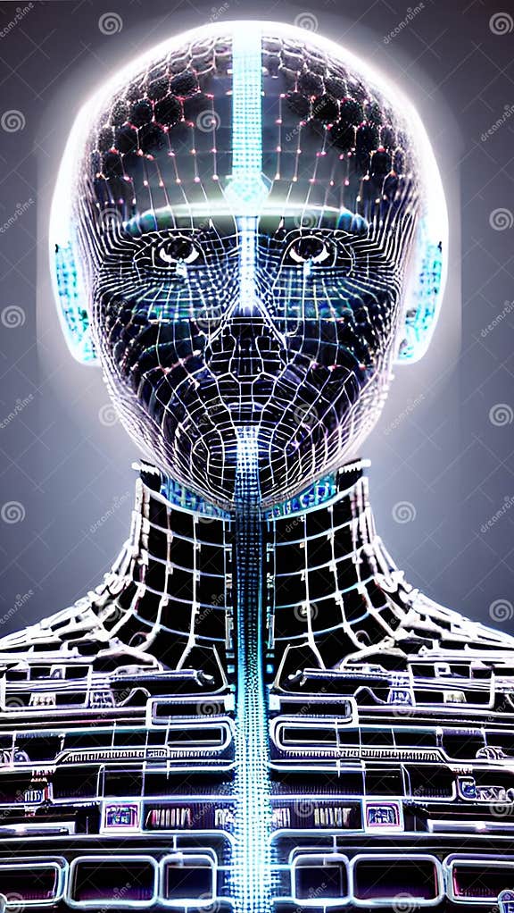 Artificial Intelligence Illustration Computer Algorithm Artwork ...