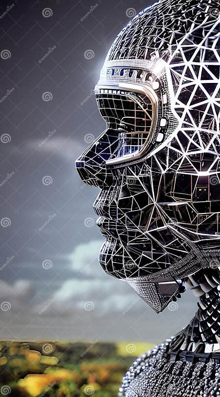 Artificial Intelligence Illustration Computer Algorithm Artwork ... Artificial Intelligence Illustration Computer Algorithm Artwork ...