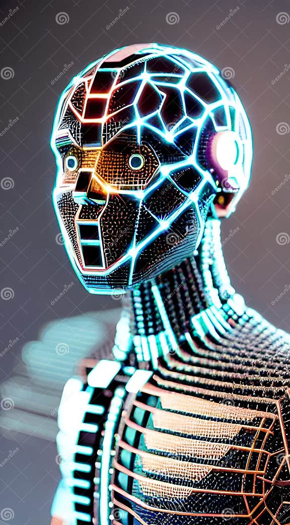 Artificial Intelligence Illustration Computer Algorithm Artwork ...