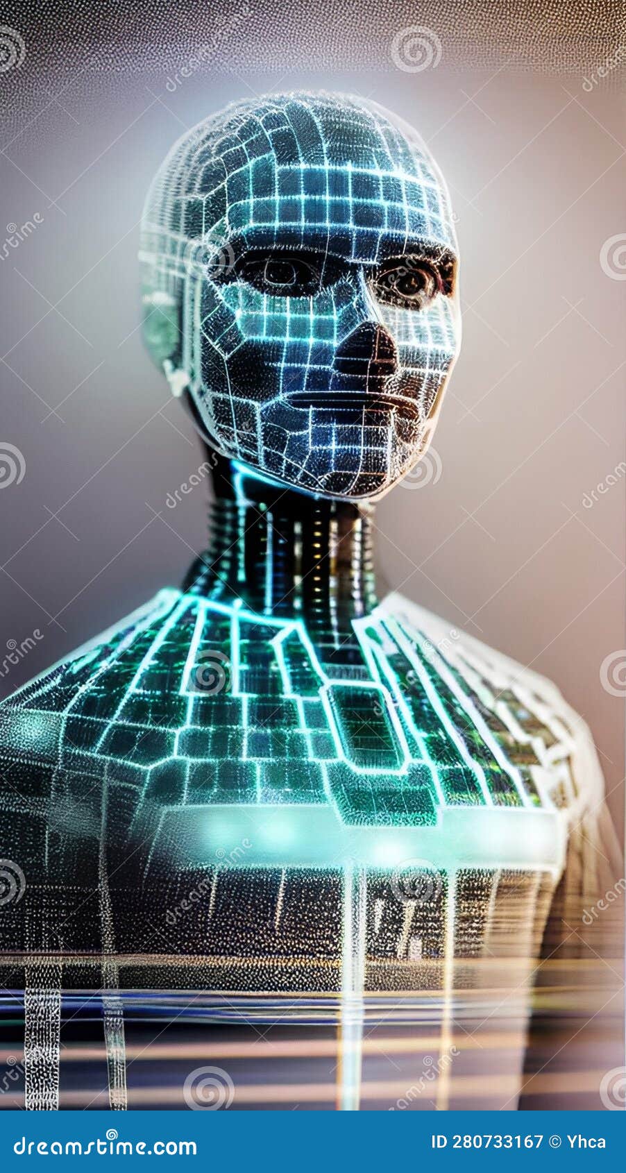 Artificial Intelligence Illustration Computer Algorithm Artwork ...