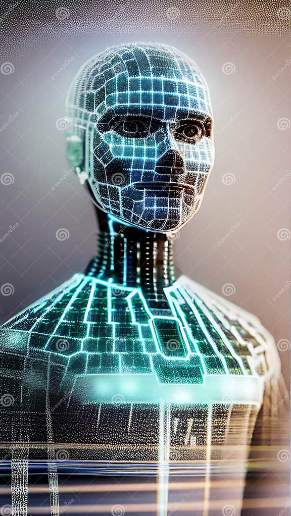 Artificial Intelligence Illustration Computer Algorithm Artwork ...