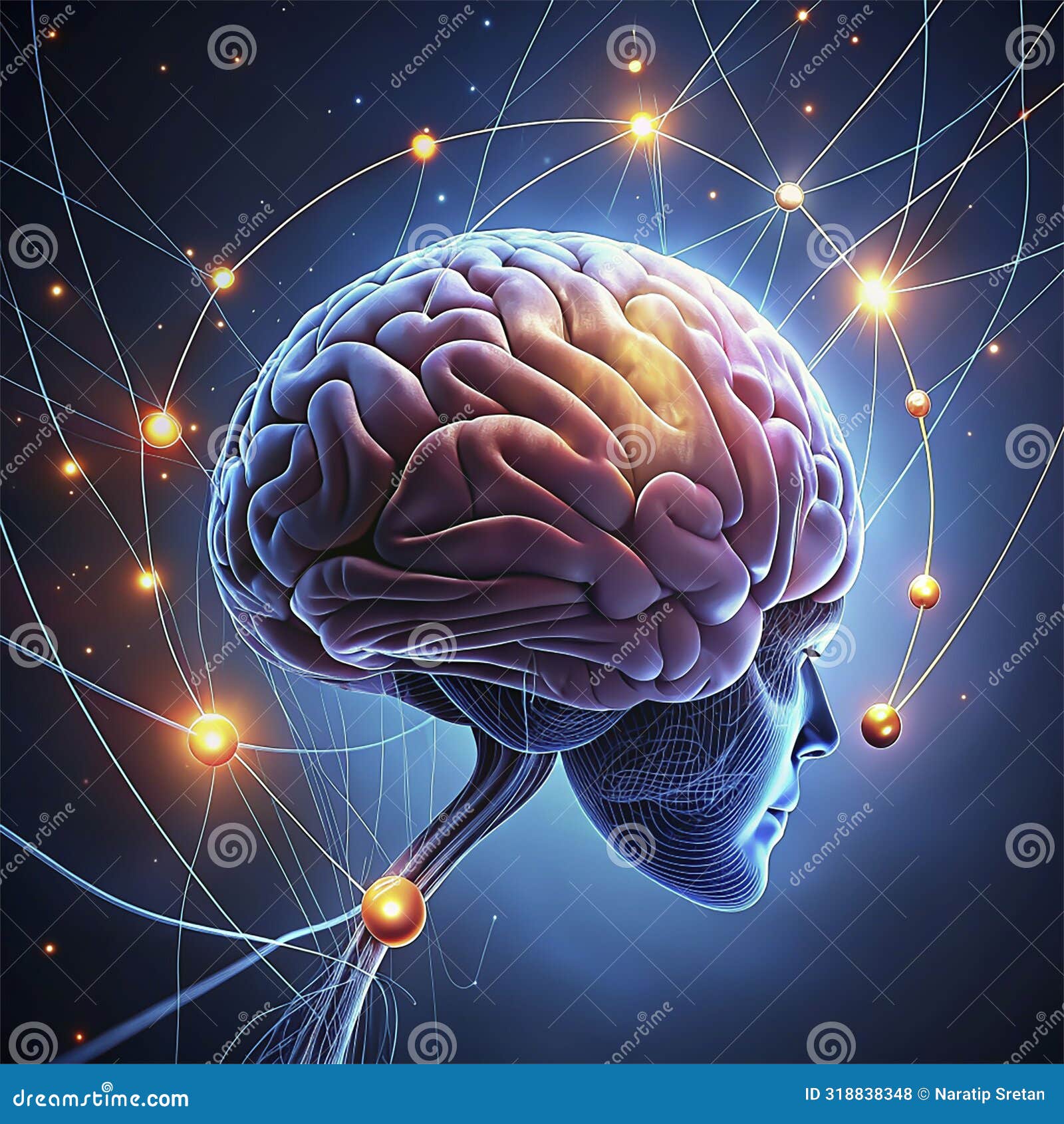 Artificial Intelligence: This Image Shows A Digital Brain ...