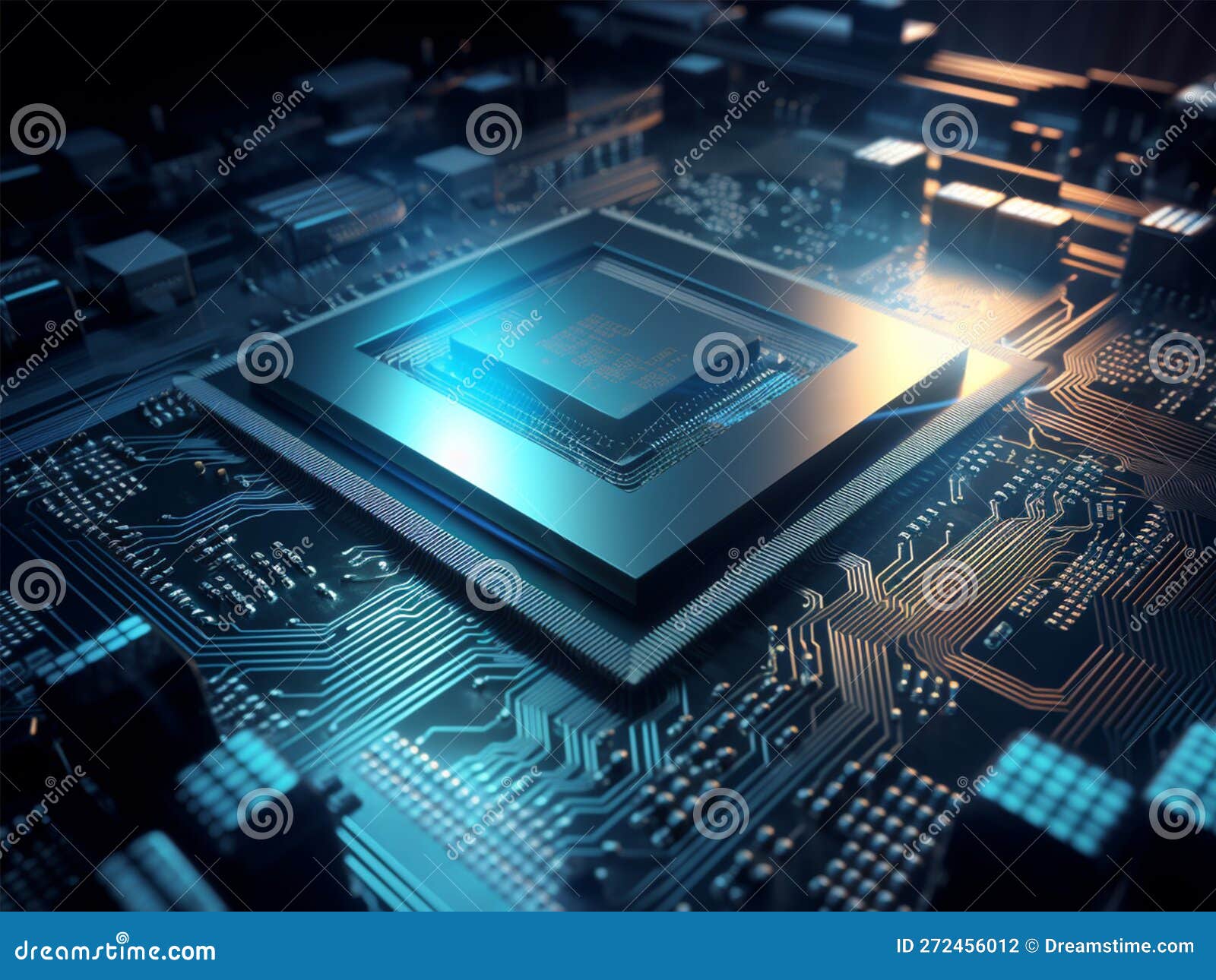 Artificial Intelligence in Motherboard, Mainboard Circuit Board ...