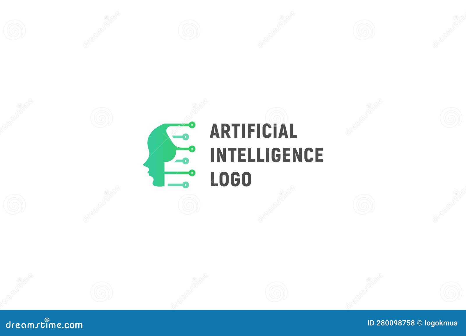 Artificial Intelligence Logo Design Stock Vector - Illustration of ...