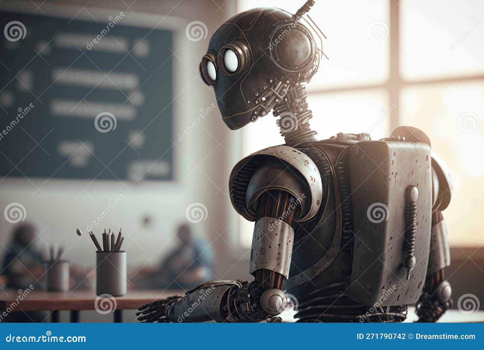 Artificial Intelligence Machine Learning in Classroom . Education ...