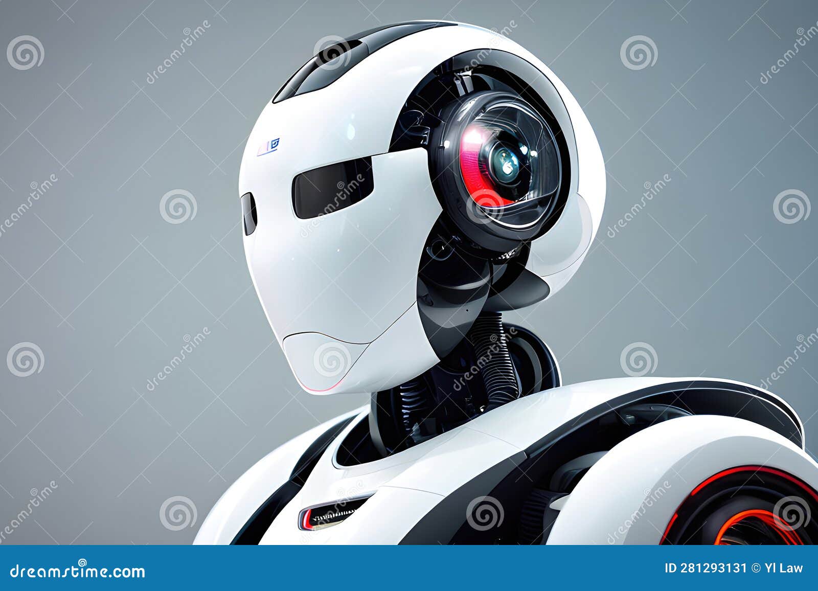 The Artificial Intelligence and Machine Learning Concept, Ai Robot ...