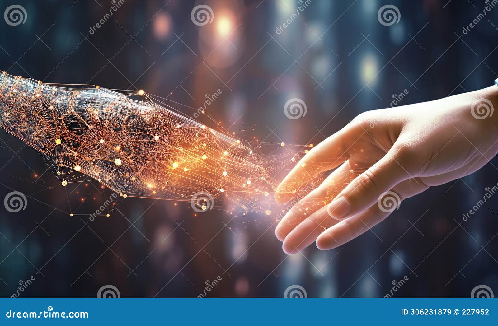 Artificial Intelligence, Machine Learning, Touching the Hand of ...