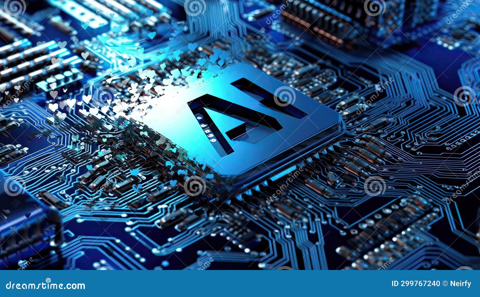 Artificial Intelligence or Modern Technology Background Stock Footage ...