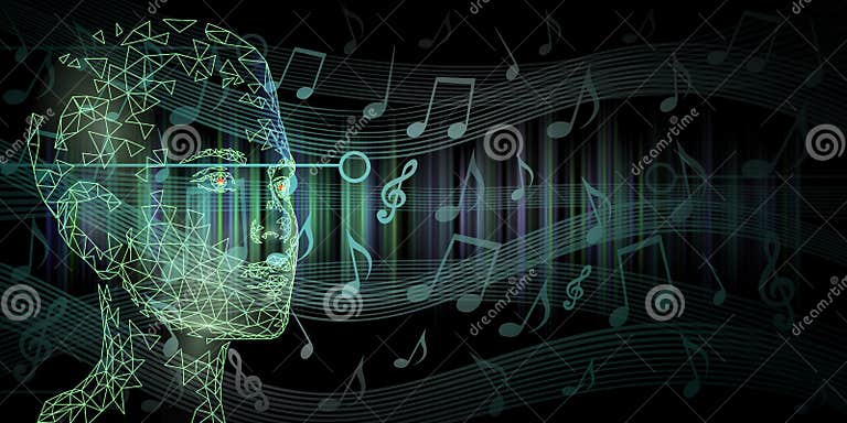 Artificial Intelligence. Music Technology Background. Technology Web ...