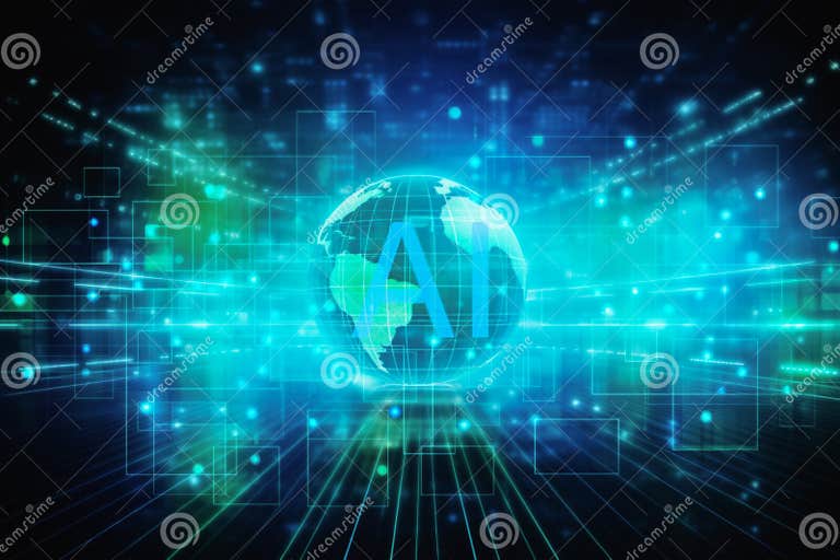 Artificial Intelligence Network, Big Data,Digital Technology, Innovation Future Data, Machine ...