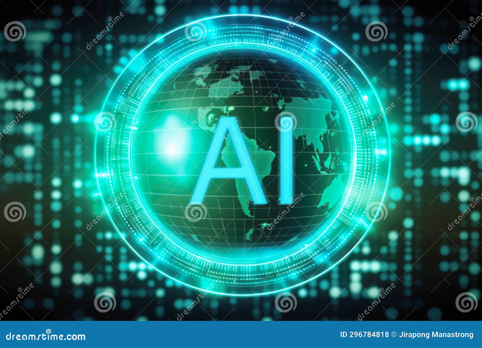 Artificial Intelligence Network, Big Data,Digital Technology, Innovation Future Data, Machine ...