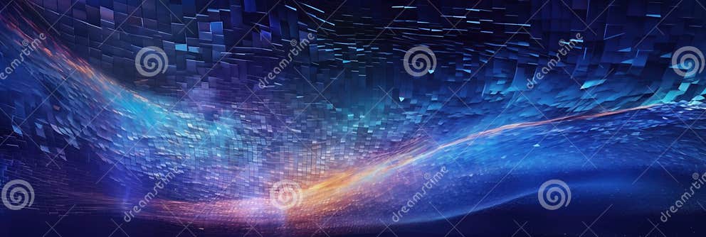 Artificial Intelligence Network Cloud with Big Data Visualization Stock ...