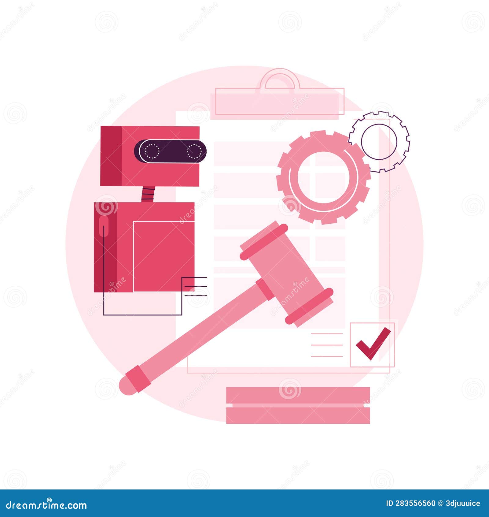 Artificial Intelligence Regulations Abstract Concept Vector ...