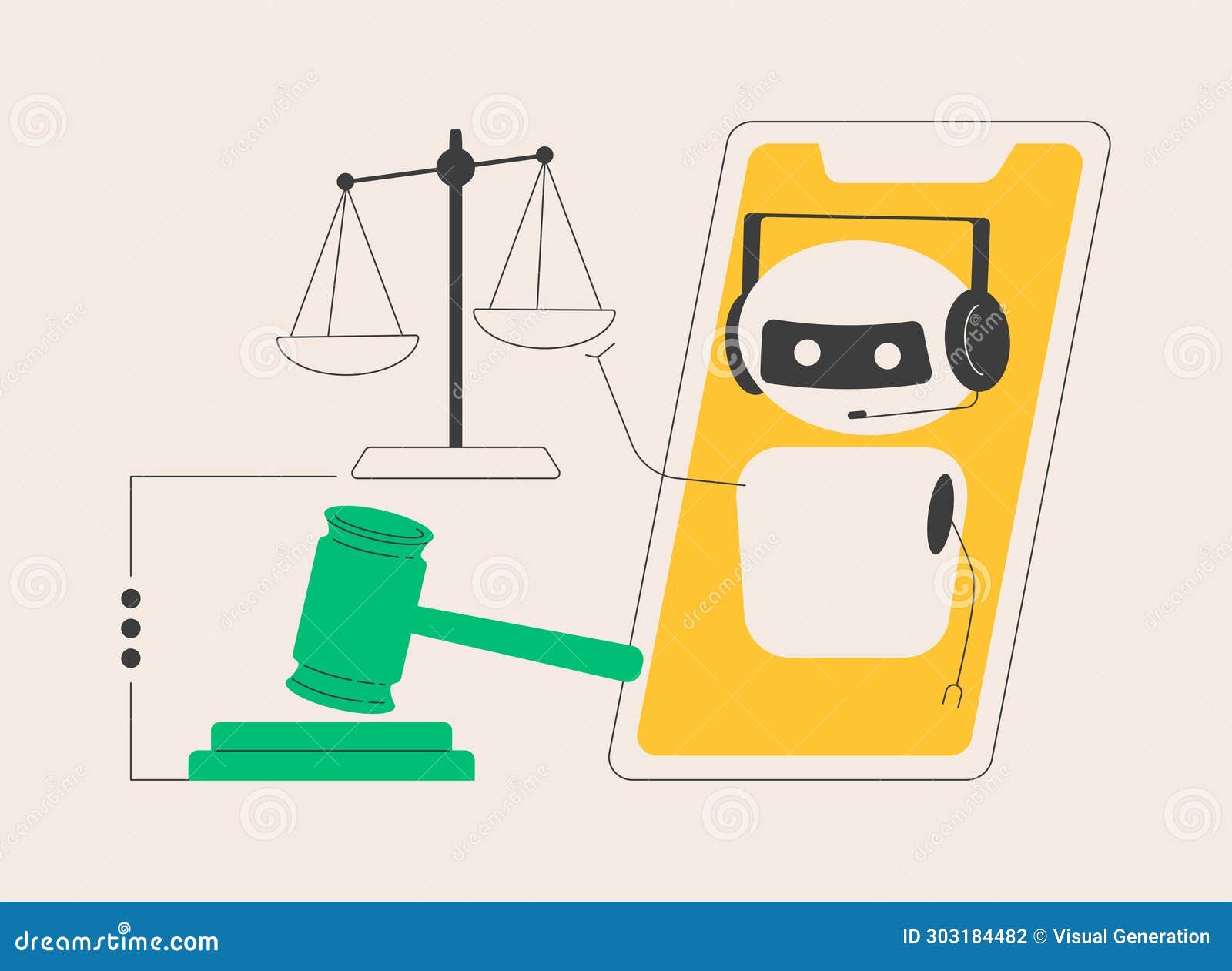 Artificial Intelligence Regulations Abstract Concept Vector ...