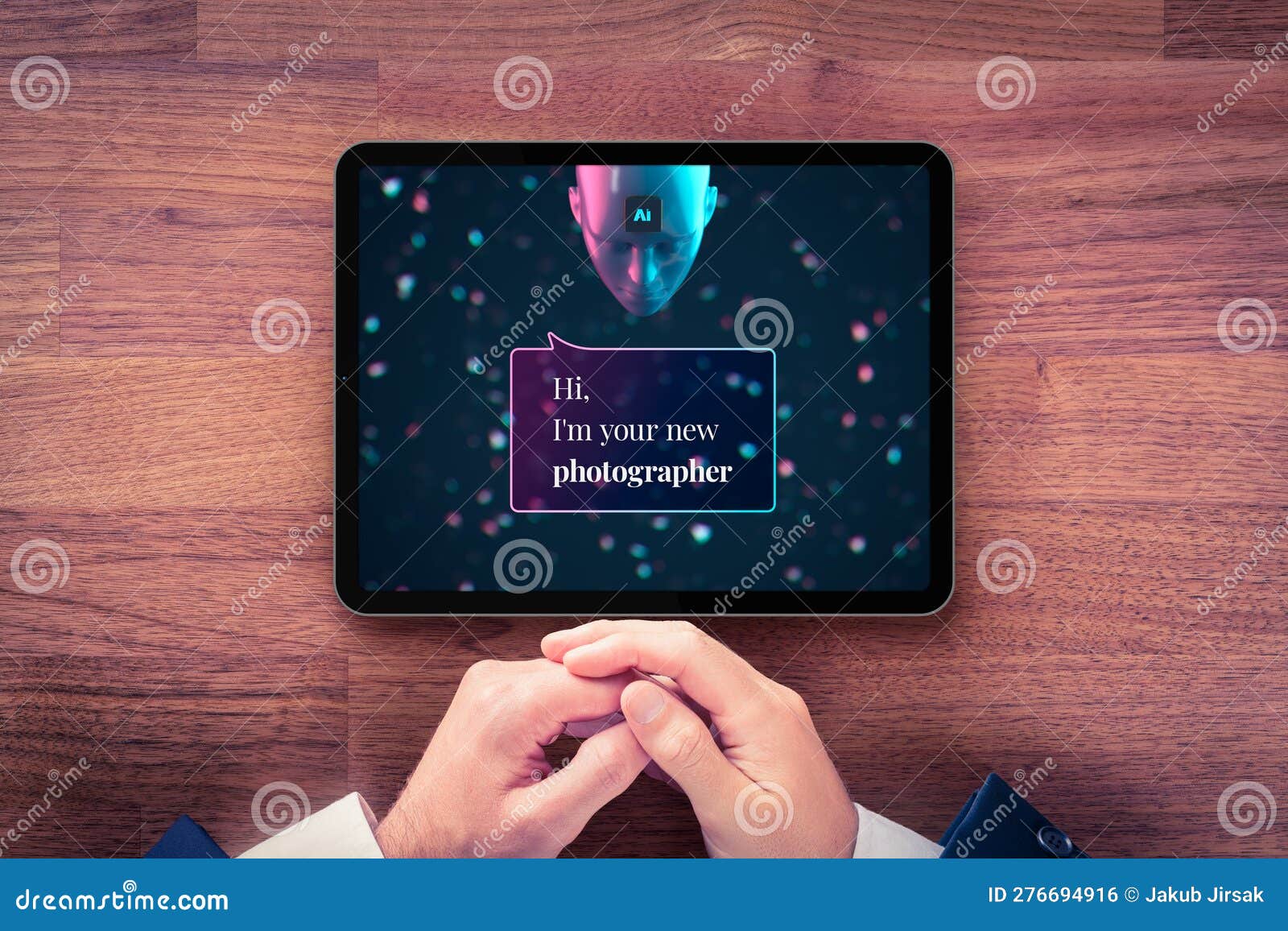 Artificial Intelligence Replace Photographer Stock Photo - Image of replace, photographers ...