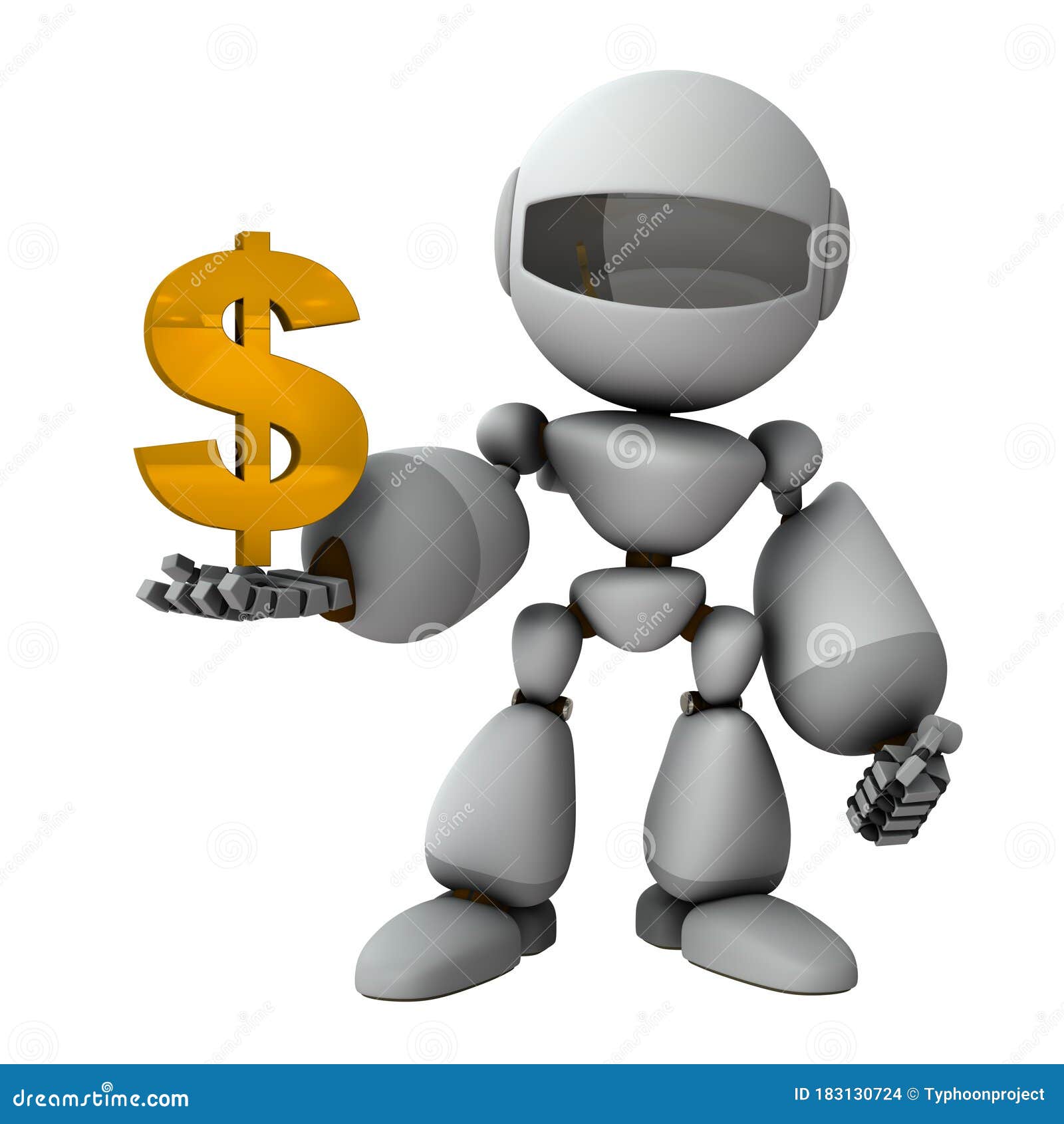 An Artificial Intelligence Robot that Controls the US Economy. Stock ...