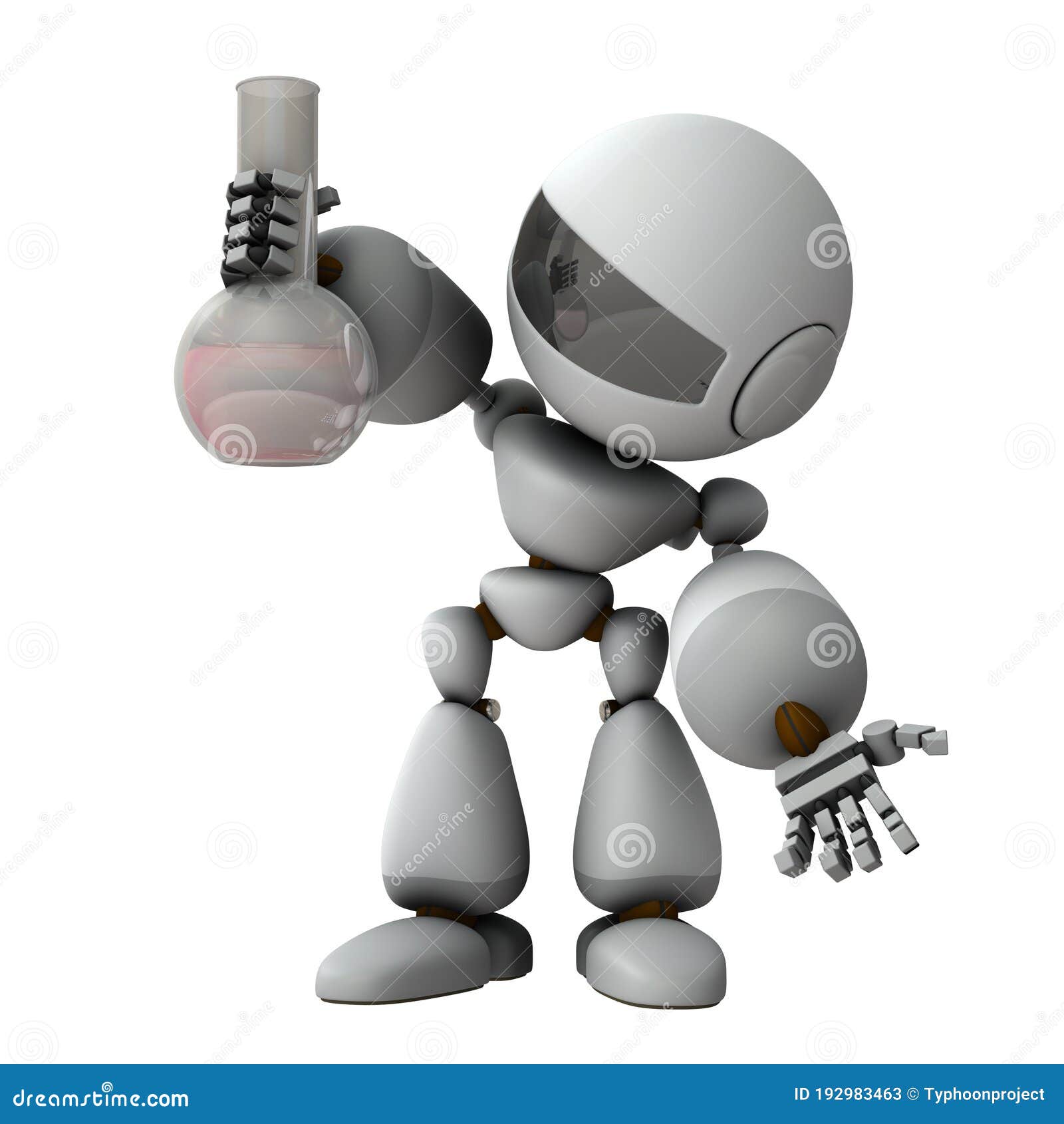 AI Scholar: Robot In A Library Stock Image | CartoonDealer.com #328770853