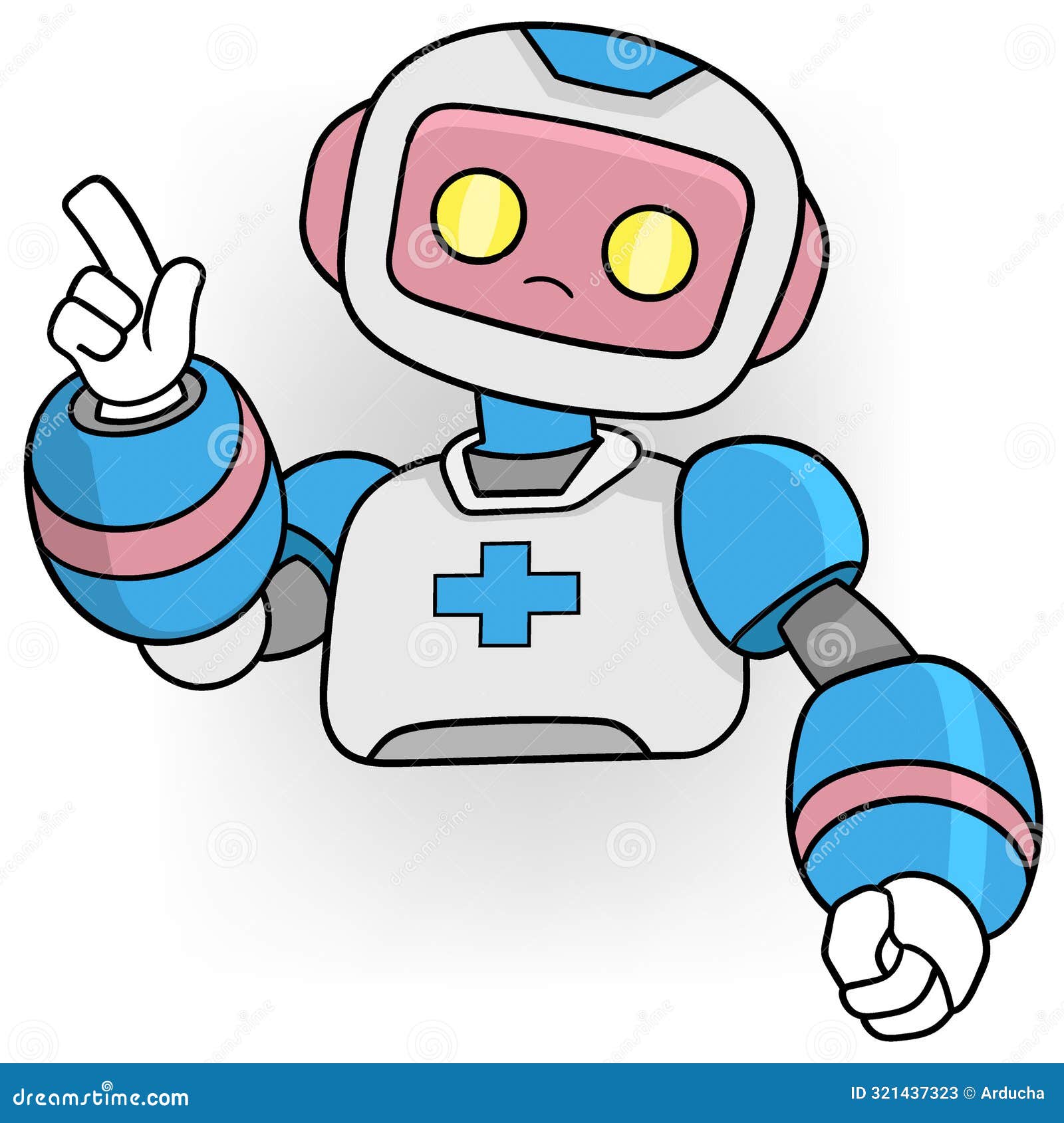 Artificial Intelligence Robot, Future Advanced Nurse with New ...