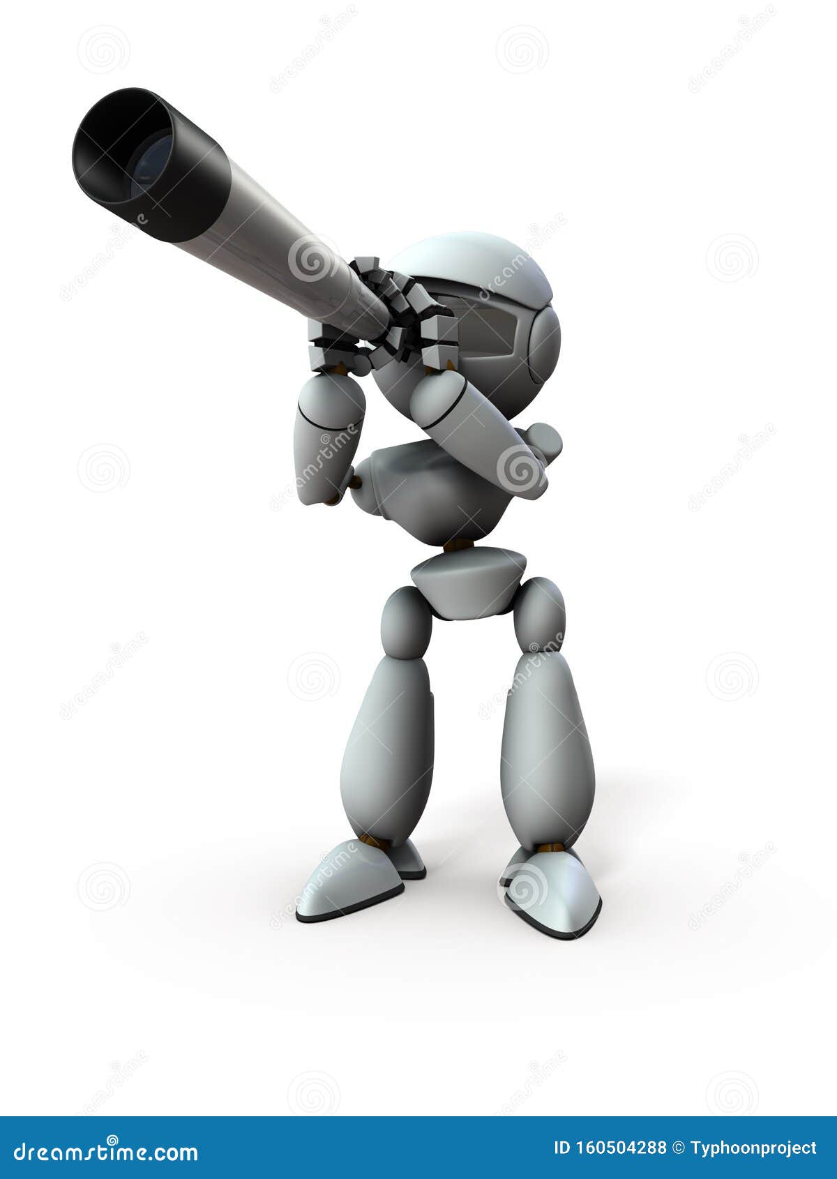 The Artificial Intelligence Robot Looks Far Away with a Large Telescope ...