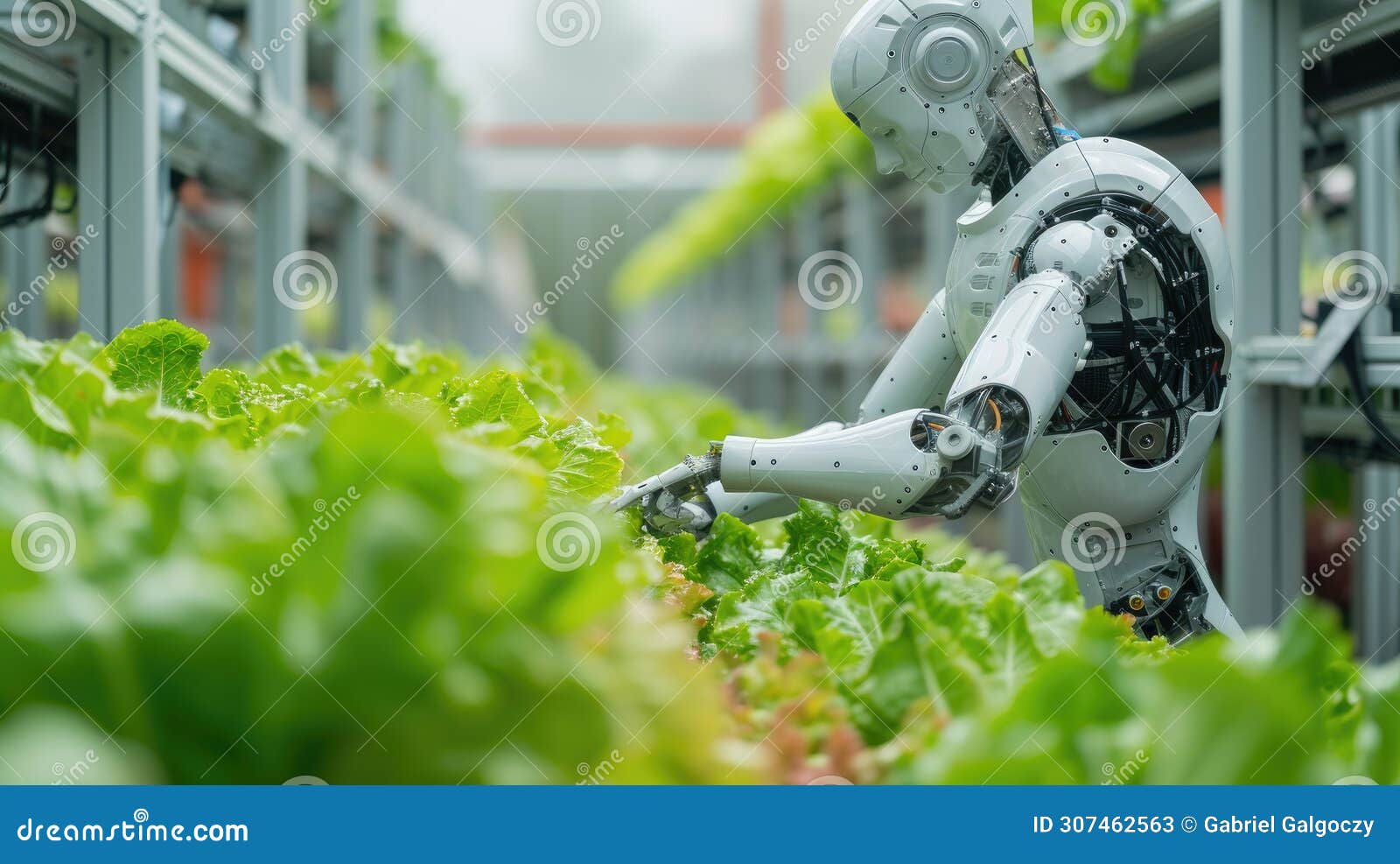Artificial Intelligence Robot Picking Lettuce with Robotic Automated ...