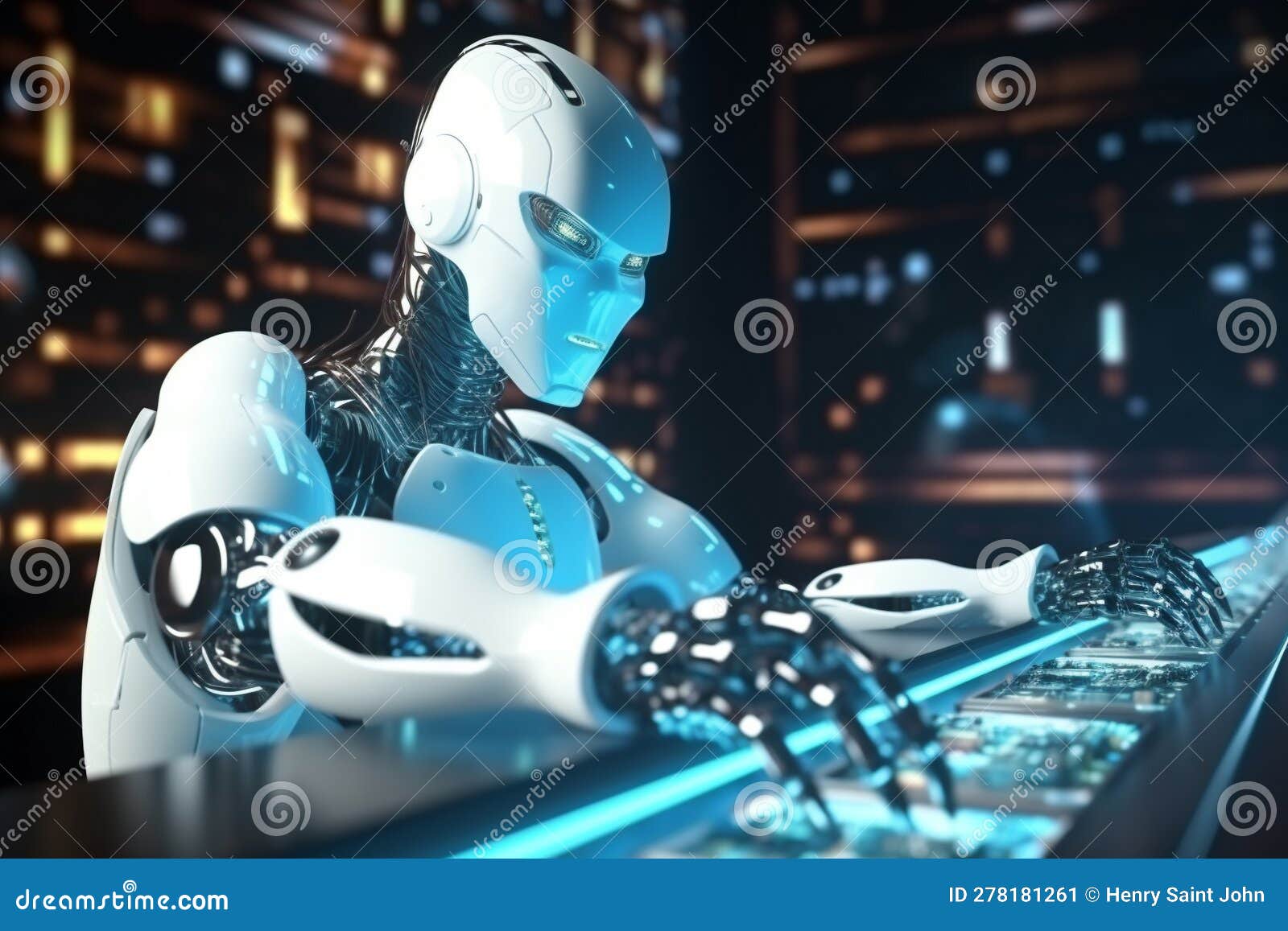 Artificial Intelligence and Robotics - the Future of Technology Stock ... Artificial Intelligence and Robotics - the Future of Technology Stock ...