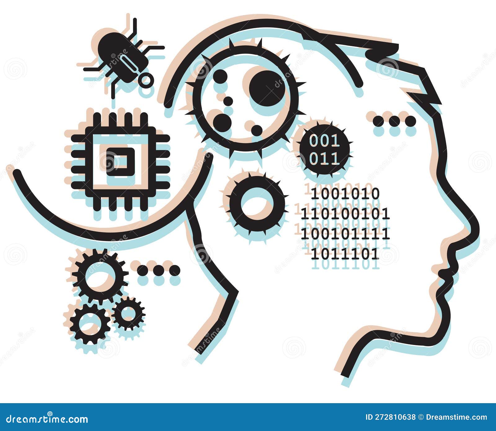 Artificial Intelligence Security Concerns - Illustration Stock ...