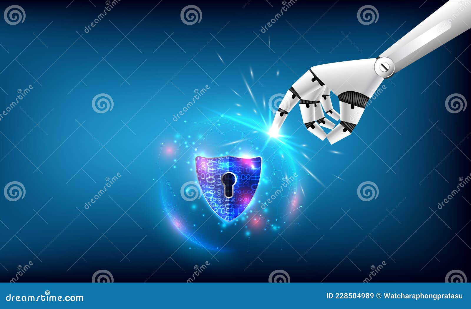 A Safe With A Finger Scanning Mechanism Denotes Secure Storage Of ...