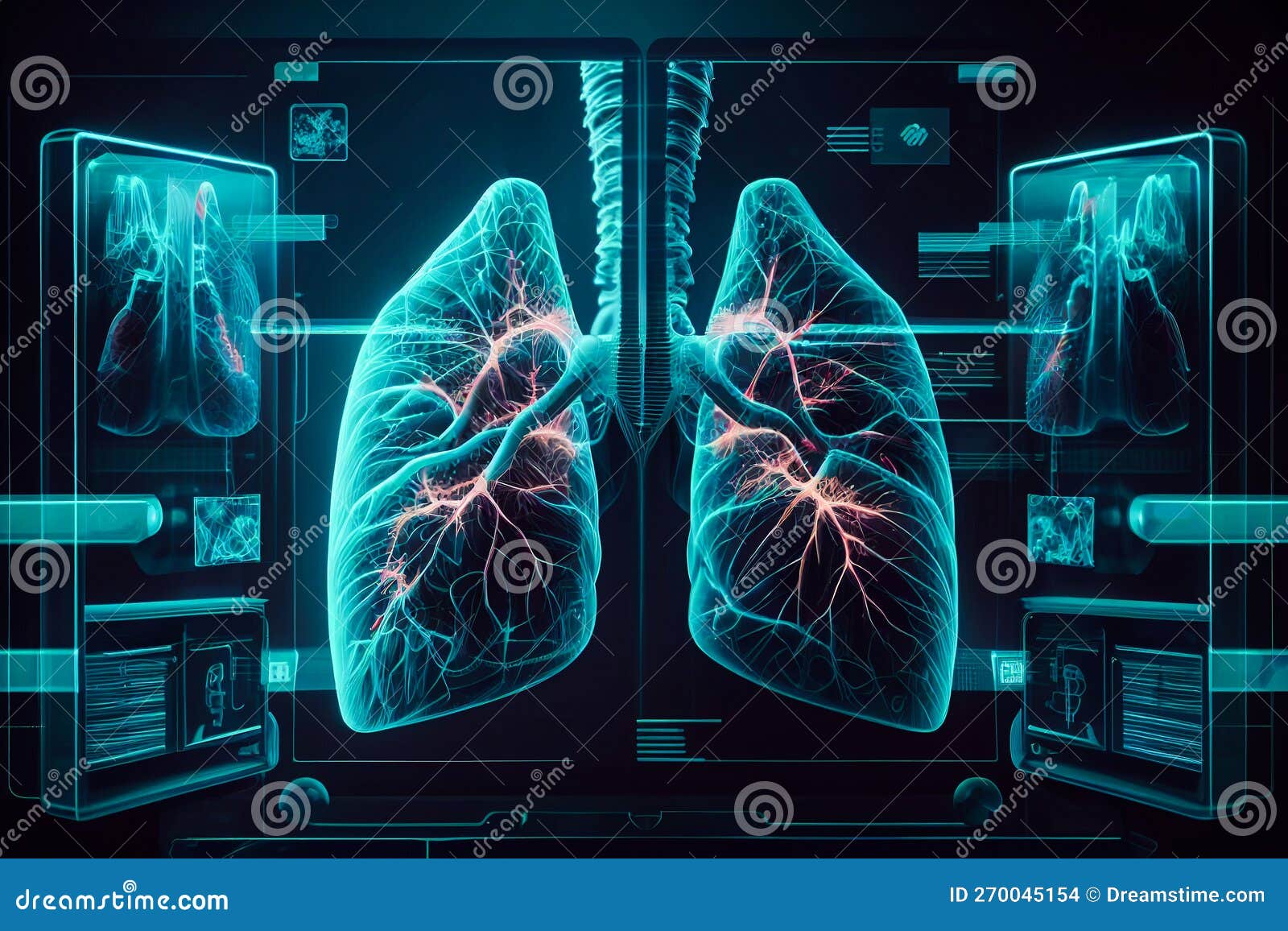 Artificial Intelligence in Smart Healthcare Hospital Technology Concept ...