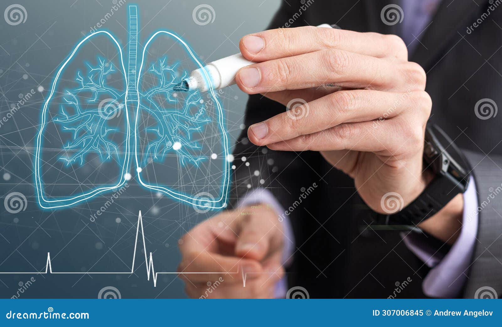 Artificial Intelligence in Smart Healthcare Hospital Technology Concept ...
