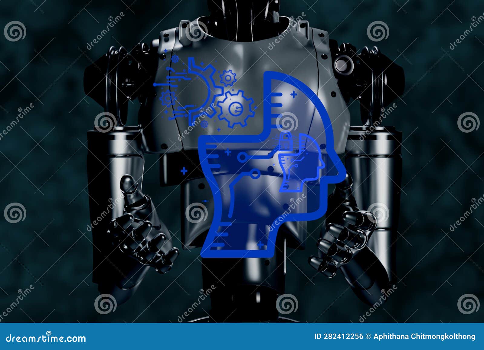 Artificial Intelligence Support Human Brains Solve Problem ,technology ...