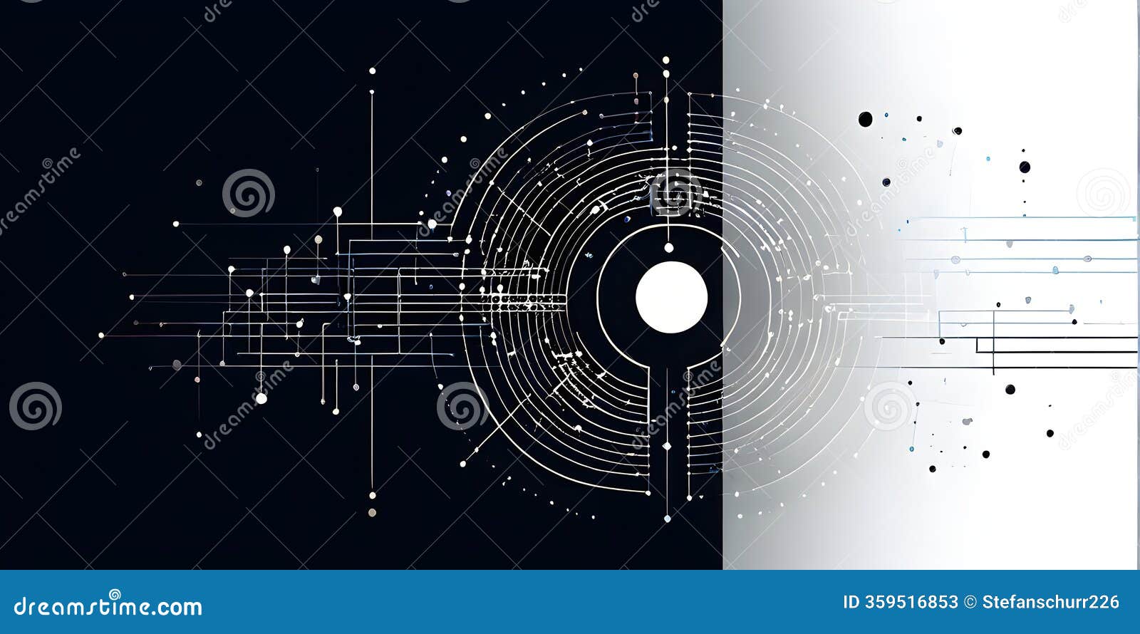 Artificial Intelligence Symbolized In A Minimalist Abstract Wallpaper ...