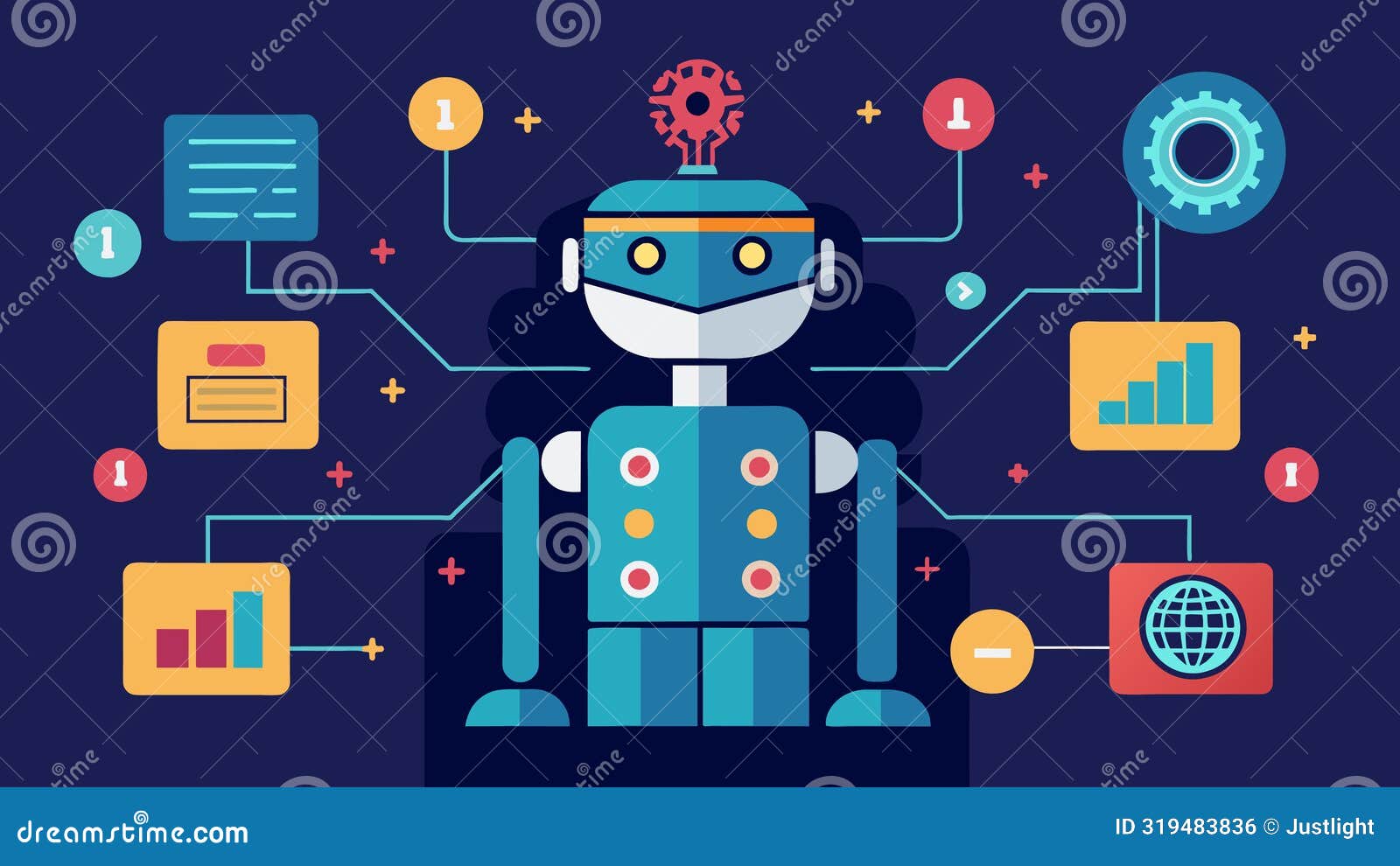 An Artificial Intelligence System Is Trained To Recognize Patterns And ...