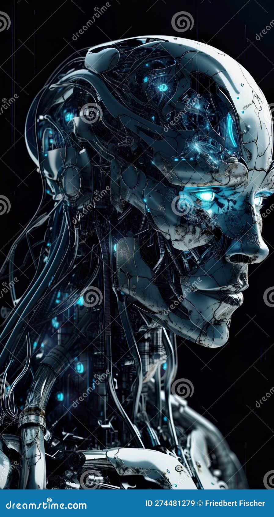 Artificial Intelligence Takes Command Over Humanity, Character Design ...