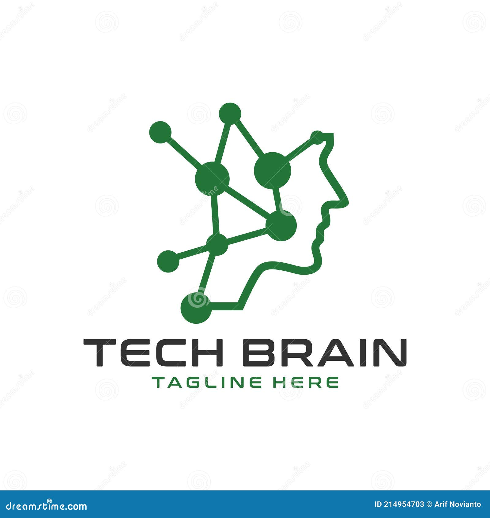 Artificial Intelligence Technology Logo Stock Vector - Illustration of ...