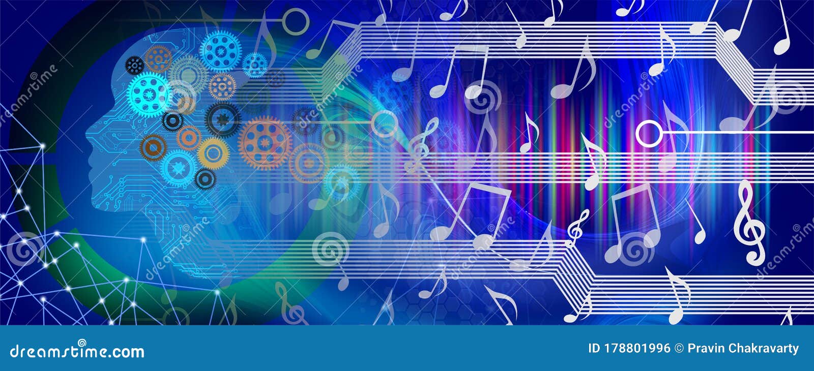 Artificial Intelligence. Technology Music Background. Technology Web ...