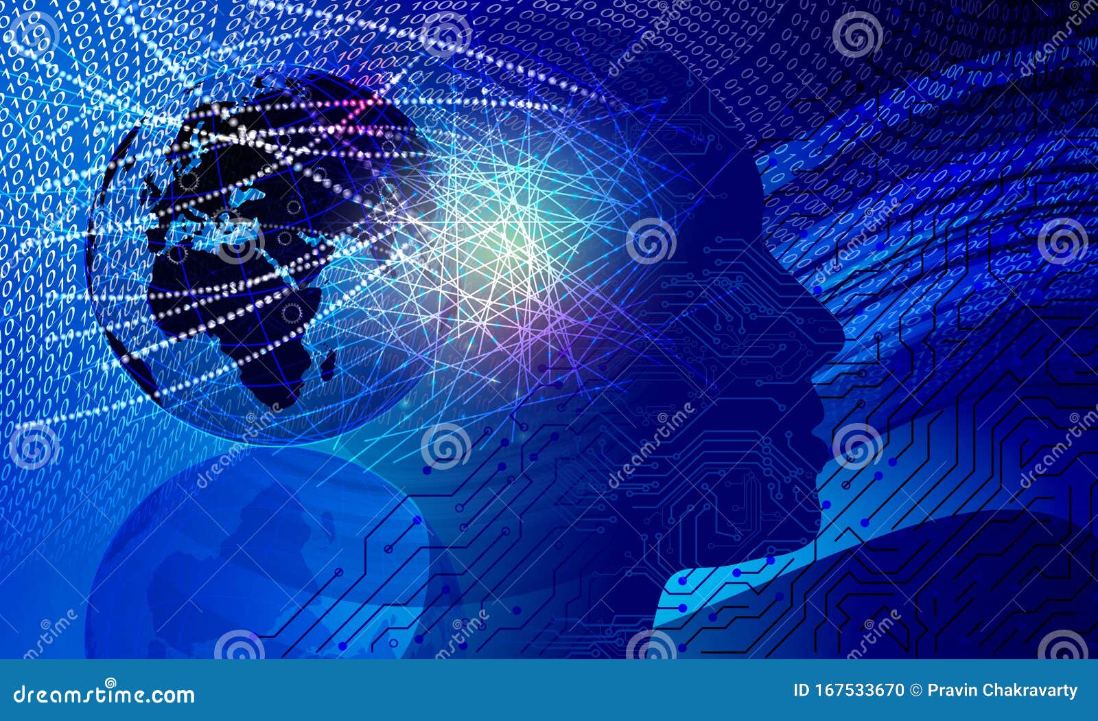 Artificial Intelligence. Technology Web Background. Technology Web ...