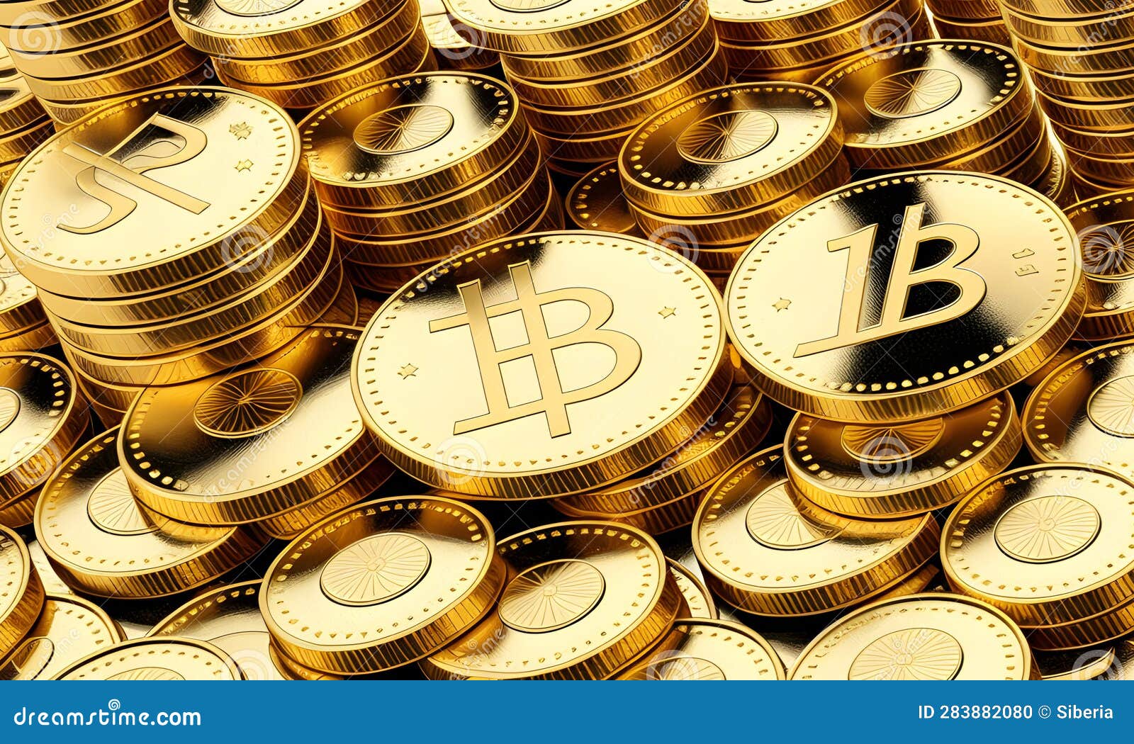 Create Various Types of Gold Coins Using Artificial Intelligence Stock ...