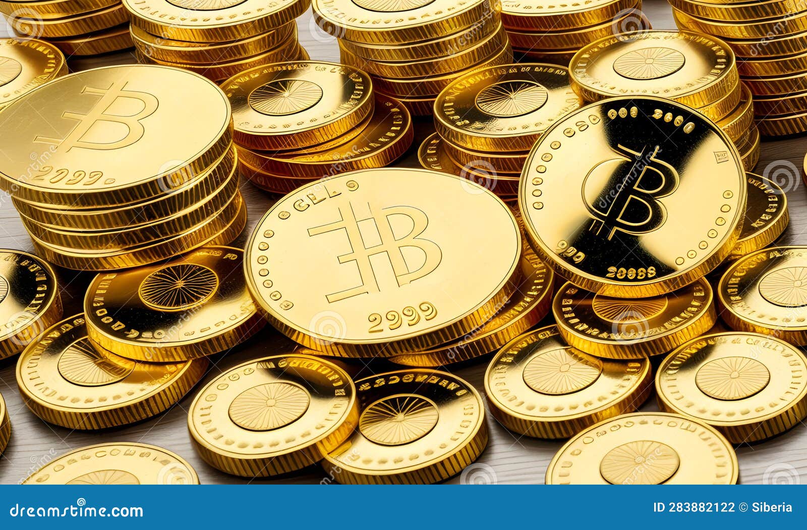 Create Various Types of Gold Coins Using Artificial Intelligence Stock ...