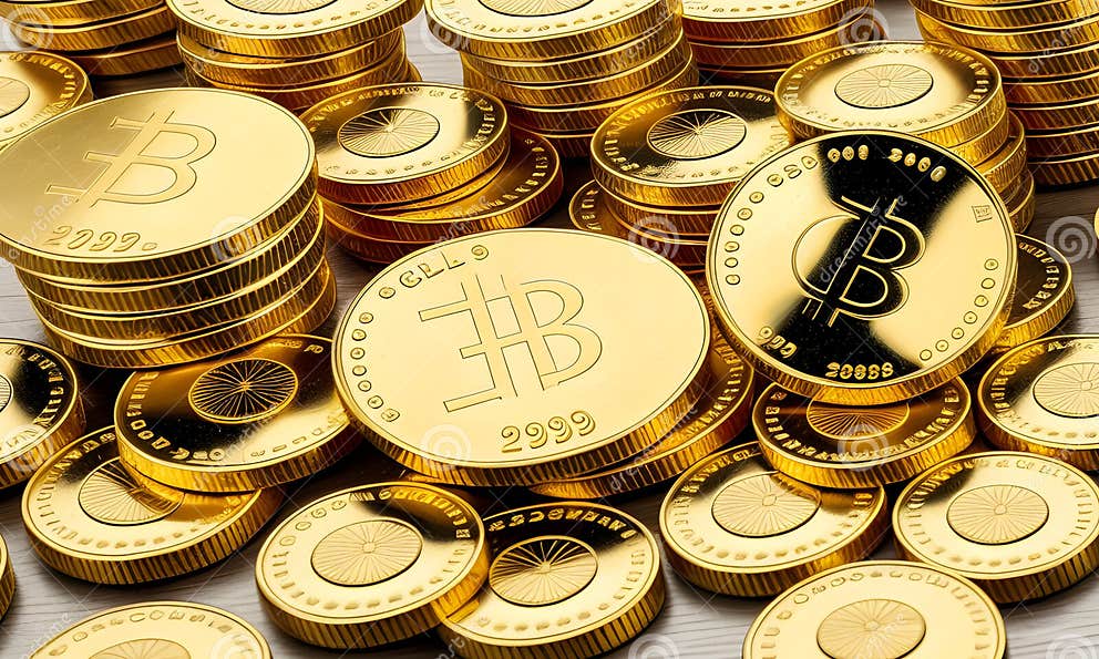 Create Various Types of Gold Coins Using Artificial Intelligence Stock ...