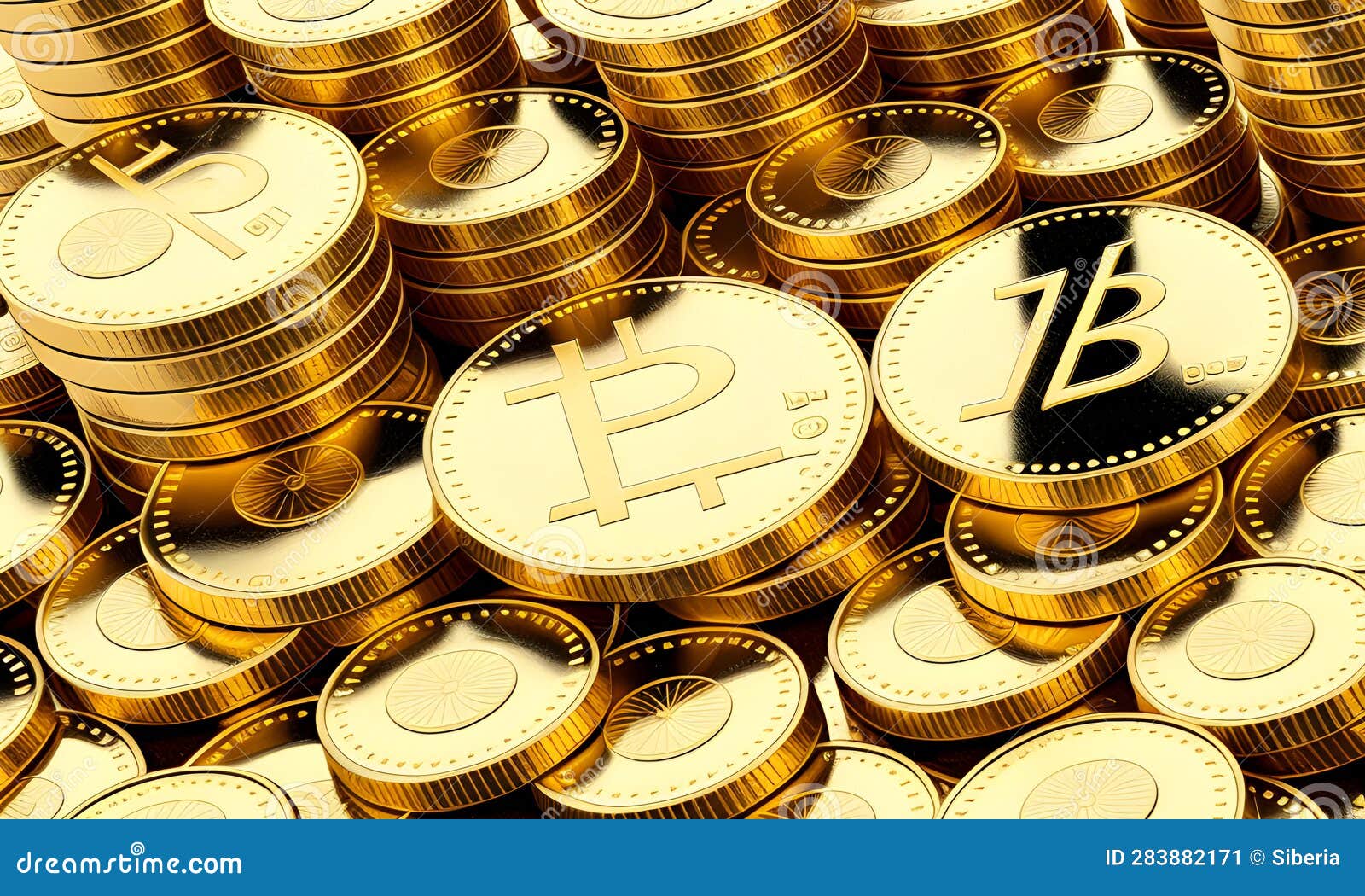 Create Various Types of Gold Coins Using Artificial Intelligence Stock ...