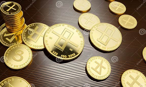 Create Various Types of Gold Coins Using Artificial Intelligence Stock ...